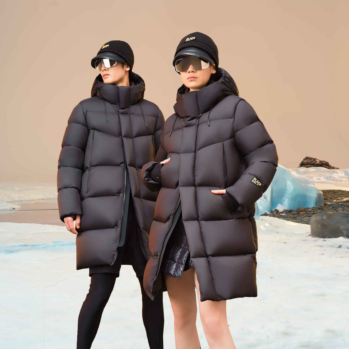 Utility Chic Unisex 6 Grid - Black – GUVET